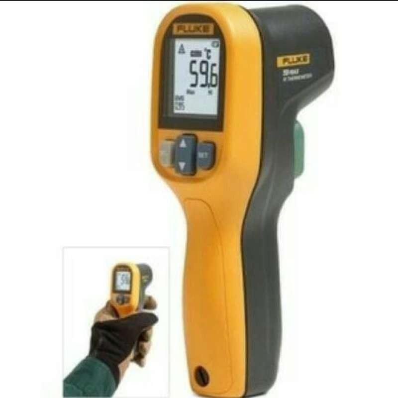 Jual fluke 59max / 59 max thermometer infrared termometer ukur suhu di ...