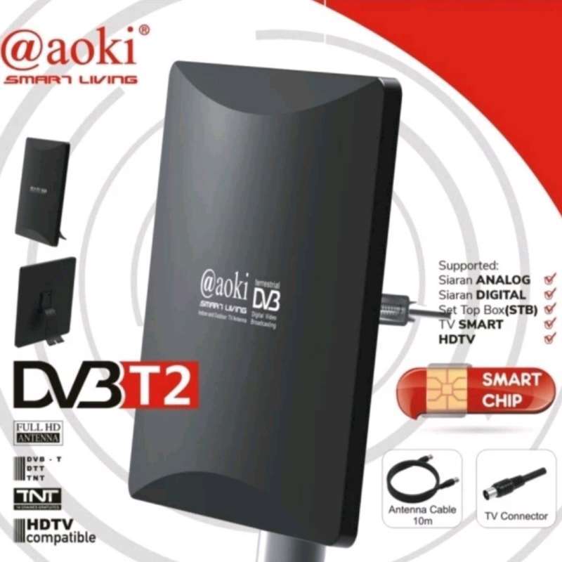 Jual Antena Tv Digital Luar Dalam Indoor Outdoor Aoki At 3000 Di Seller ...