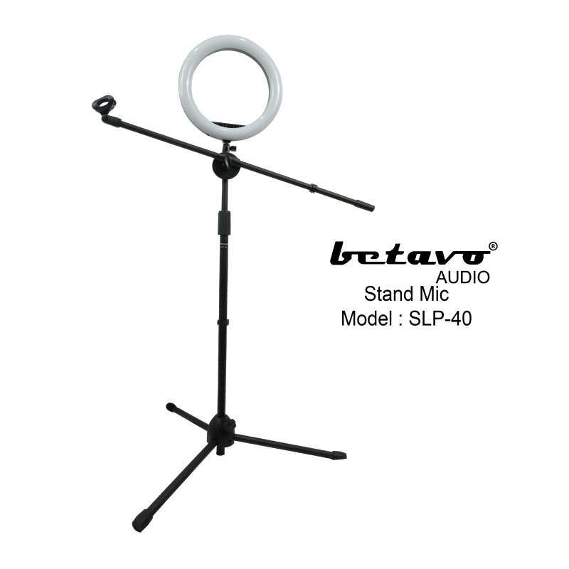 Jual Betavo SLP 40 Professional Stand Mic with Ringlight di Seller Pro ...