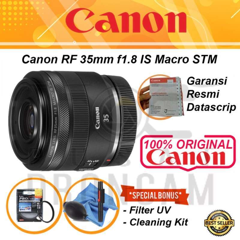 Jual Lensa Canon Rf 35mm F1.8 Is Macro Stm Lens Fix Original ...