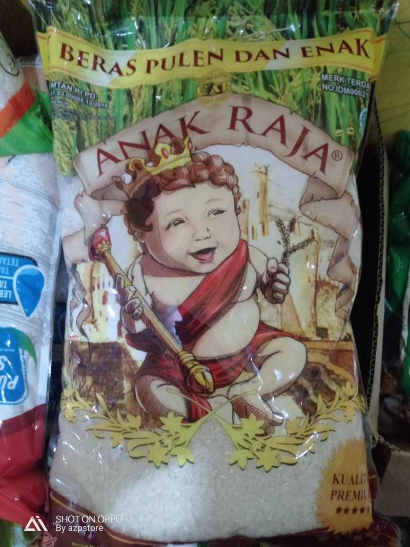 Jual Beras Anak Raja Pulen Enak 5 Kg Termurah - Harga Grosir Terupdate ...