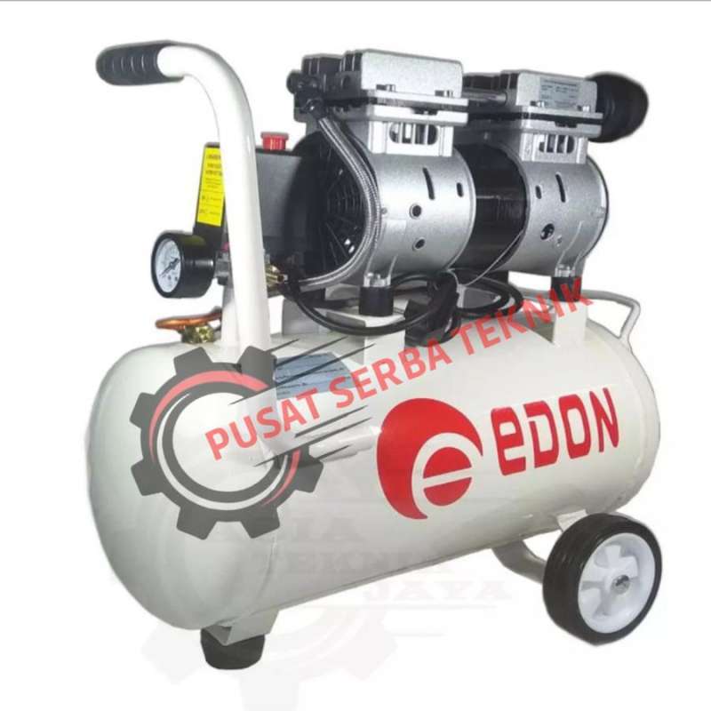Jual KOMPRESOR ANGIN KOMPRESOR OILLESS COMPRESSOR 3/4 HP 25 LITER EDON ...