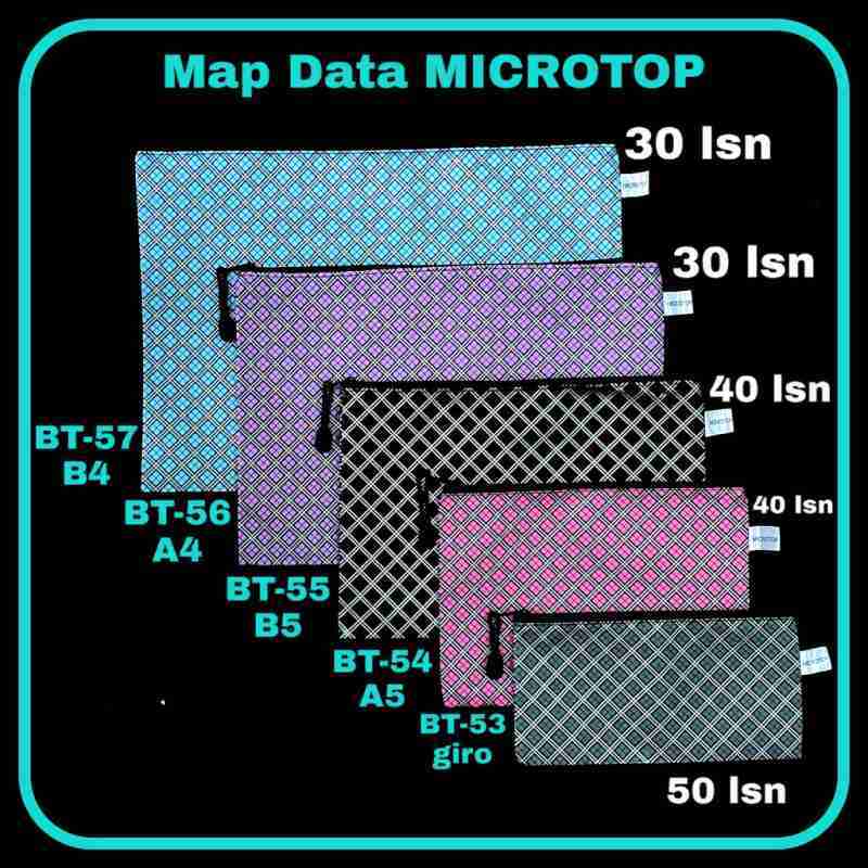 Jual SOS Map Data Amplop MICROTOP seri BT / Map Data / Map Dokumen - 53 ...