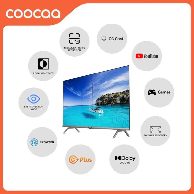 Promo COOCAA 32 INCH DIGITAL SMART TV COOCAA 32S3U Diskon 10% di Seller ...