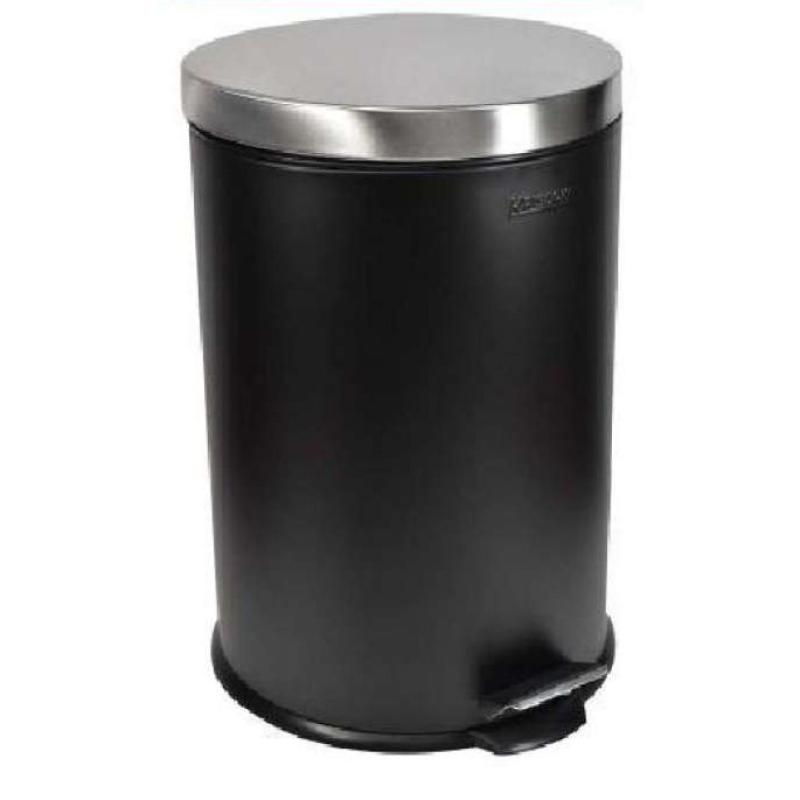 Jual Krisbow 20 Ltr Tempat Sampah Pedal Soft Close Bulat - Hitam Di ...