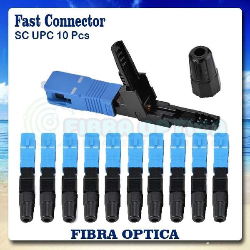 Promo Fast Connector SC UPC Fiber Optic SC/UPC FTTH 10 Pcs Diskon 9% di Seller QUELMA STORE ...