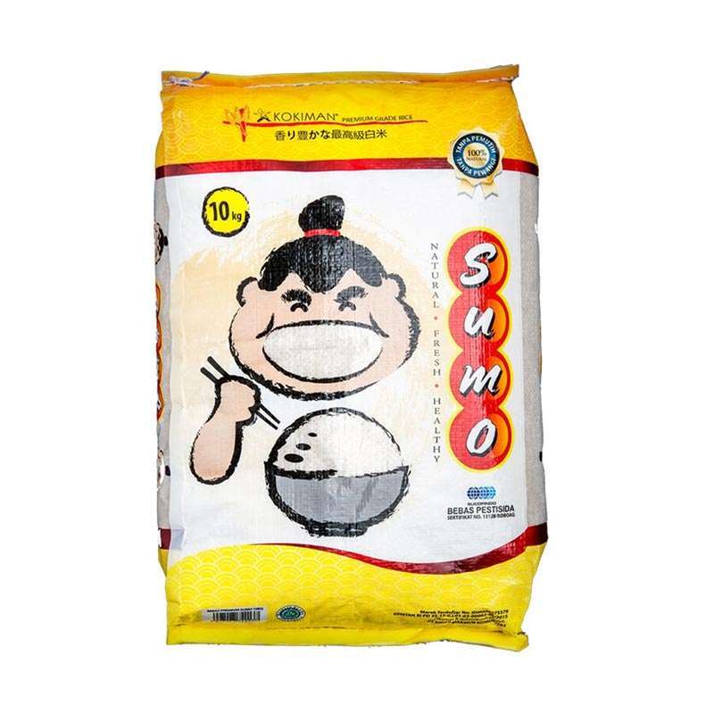 Jual Surabaya - Sumo Premium Kemasan Kuning Beras Putih [10 Kg] Di ...