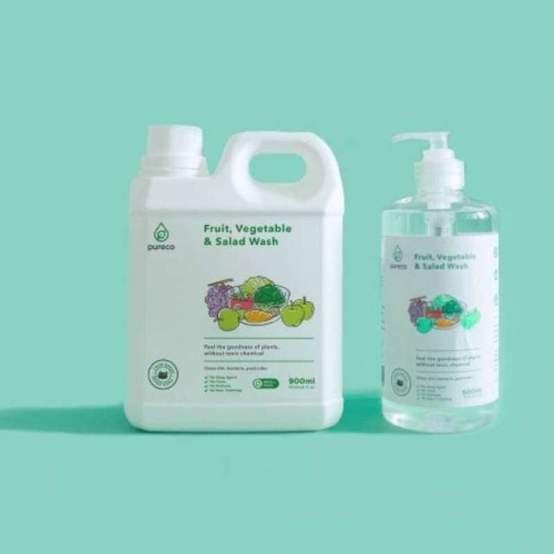 Jual Pureco Fruit & Veggie Sabun Cuci Buah & Sayur Di Seller Pawonan ...