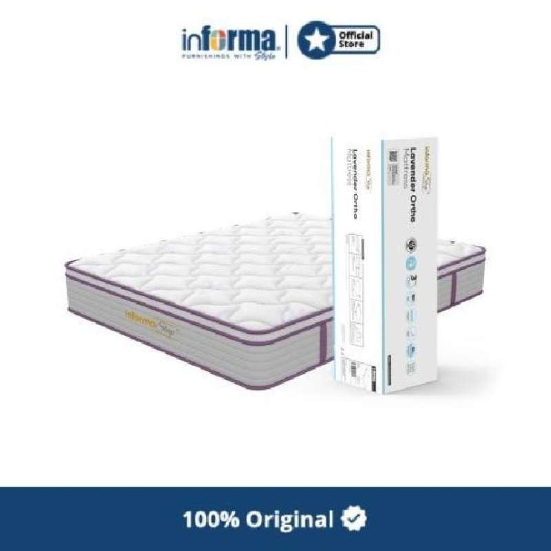 Jual Informa - Informa Sleep 180x200x30 Cm Lavender Kasur Ortho Di ...