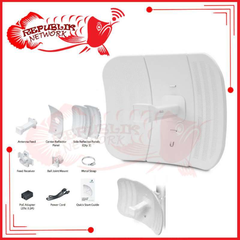 Promo Ubiquiti LBE M5 23 LiteBeam M5 23dBI Diskon 9% di Seller QUELMA ...