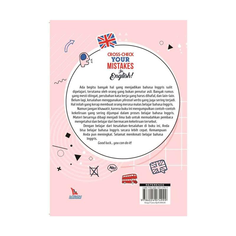 Jual LAKSANA Cross-Check Your Mistakes in English by Diyan Yulianto Buku Edukasi di Seller AR ...