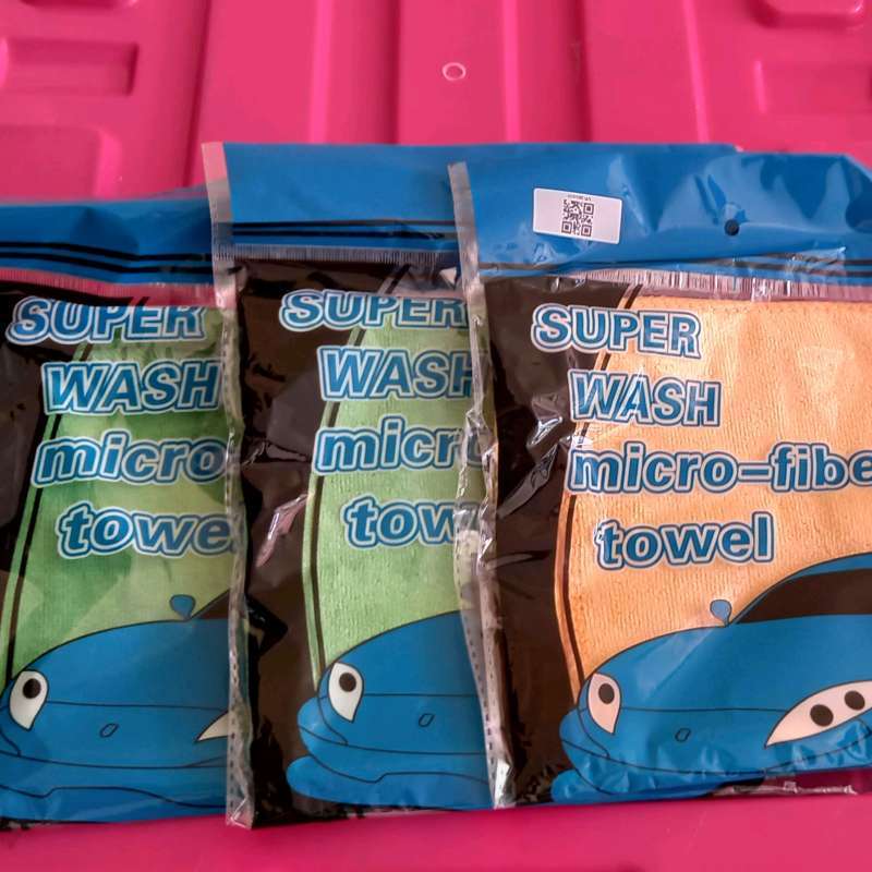 Jual lap.mikro fiber super wash mikro fiber ukuran 35x35. 320g di ...
