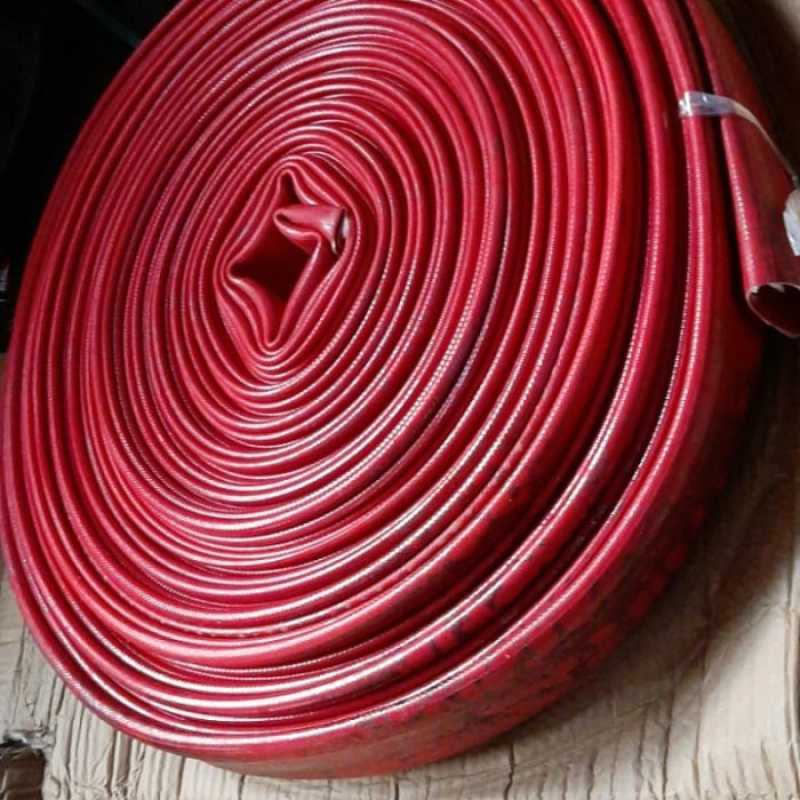 Jual Fire Hose Red Rubber 21/2wp 18bar Selang Pemadam Merah Karet 2,5 ...