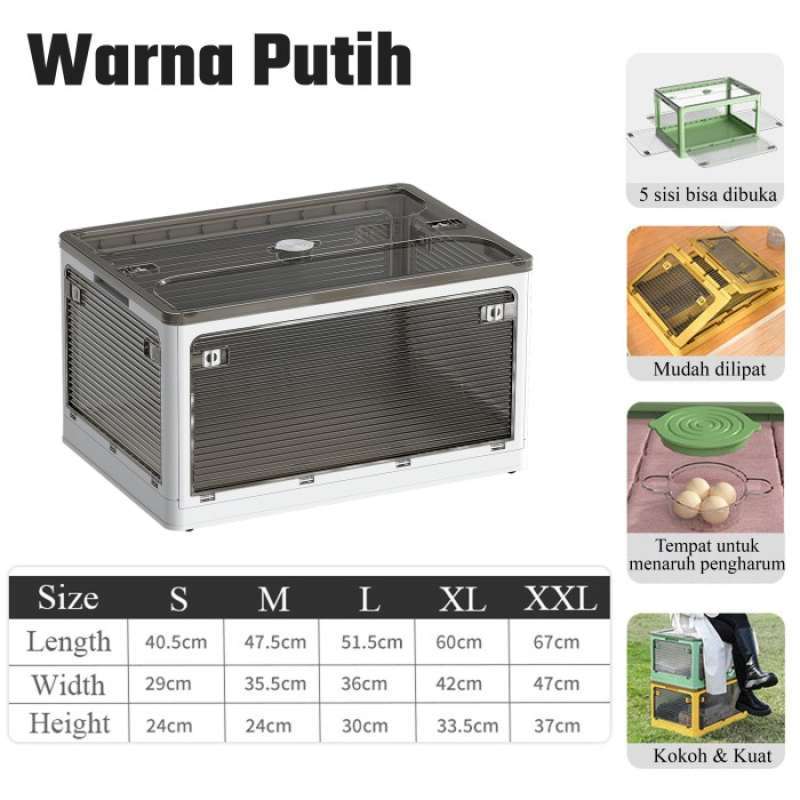 Promo STORAGE BOX CONTAINER KOTAK PENYIMPANAN MODERN DAN SERBAGUNA ...