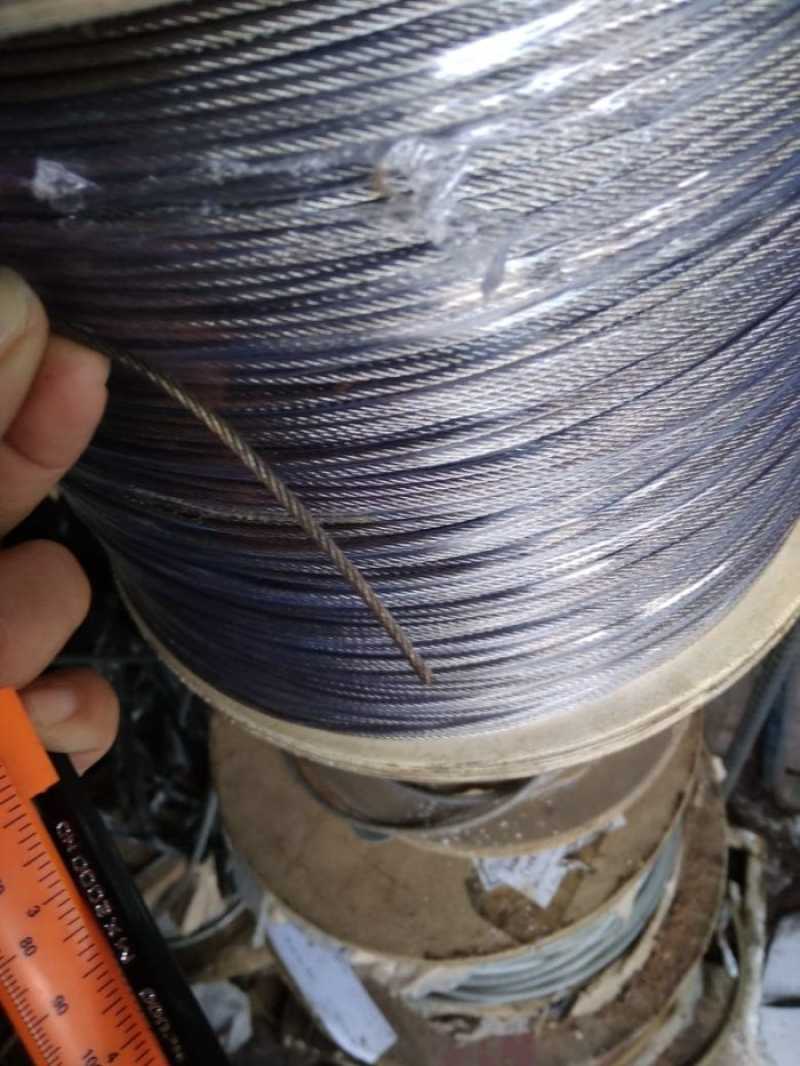 Promo Kawat Seling Tali Besi Stainless Steel Murni 1.5 Mm Anti Karat ...