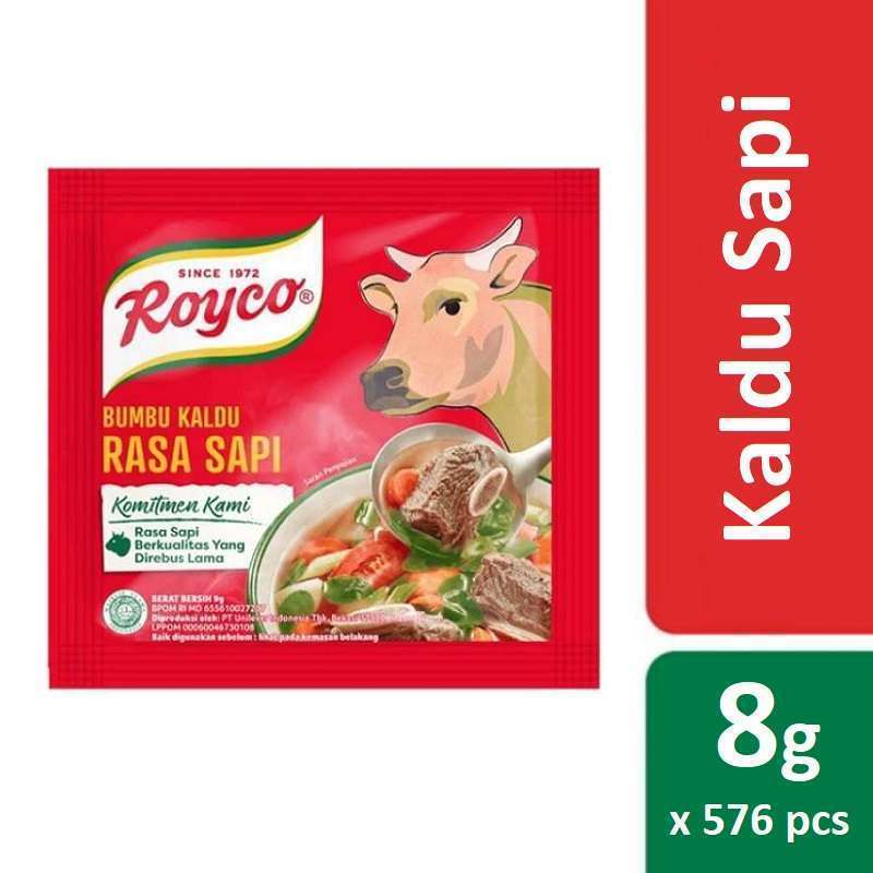 Jual Royco Sapi Penyedap Rasa [8 g/ 576 Sachet/ Karton] di Seller ...