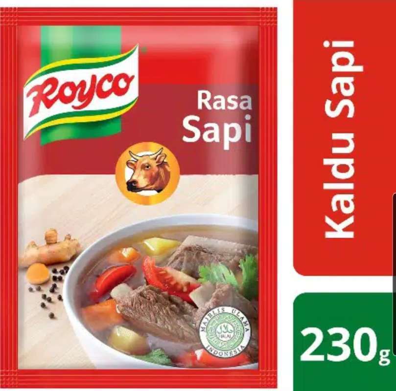 Jual royco sapi 230 gr / dus isi 24 royco kaldu sapi di Seller Toko ...