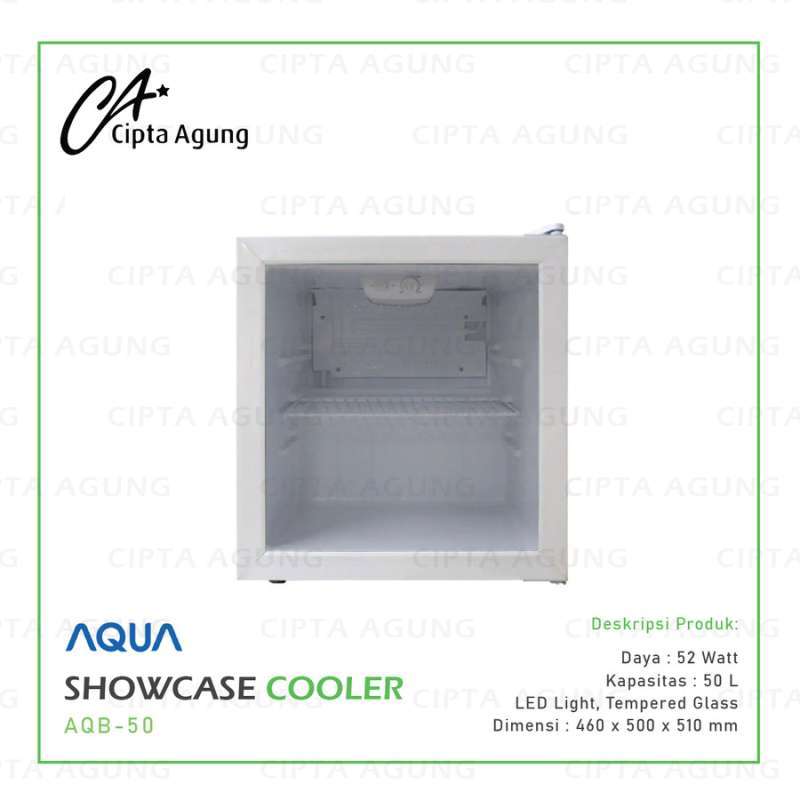 Jual MINI SHOWCASE COOLER PORTABLE 50 L AQUA AQB-50 AQB50 AQB 50 [BDG ...