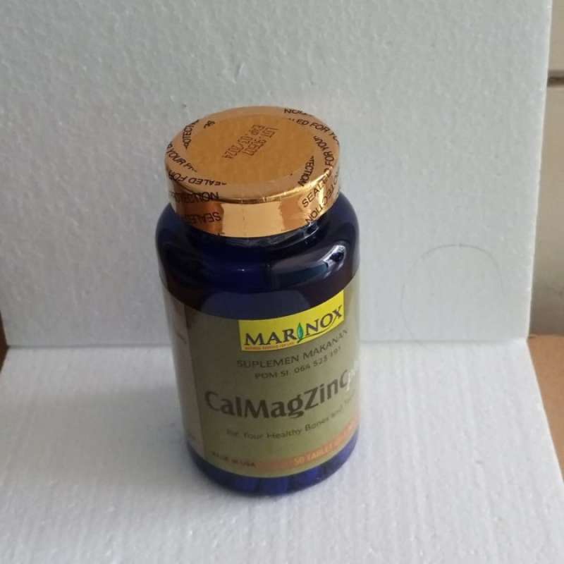 Promo Marinox Calmagzinc Isi 50 Untuk Kesehatan Dan Kepadatan Tulang ...