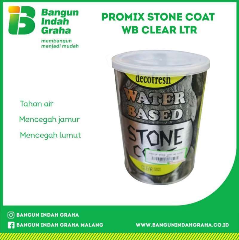 Jual PROMIX STONE COAT WB di Seller Bangun Indah Graha - Kota Malang, Jawa Timur | Blibli