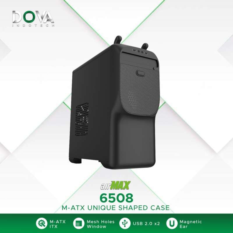 Jual AIR MAX 6508 Cute Rabbit Micro-ATX PC Case di Seller JCM Store ...