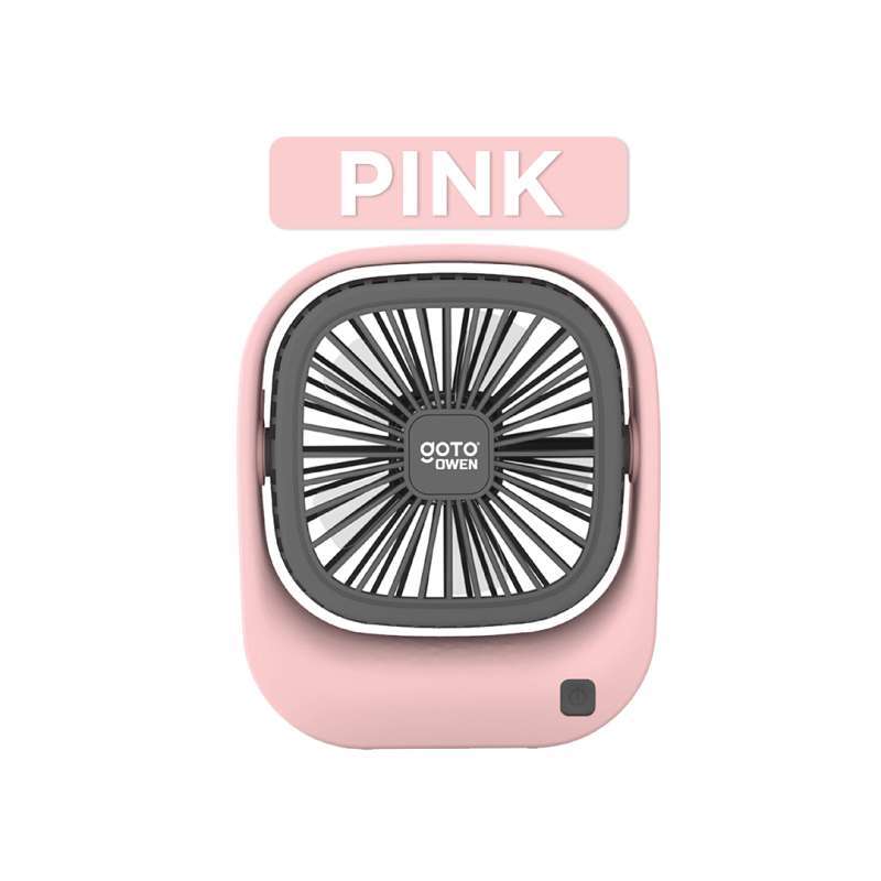 Promo Goto Owen Mini Fan Kipas Angin Kecil Meja Duduk Portable Usb ...