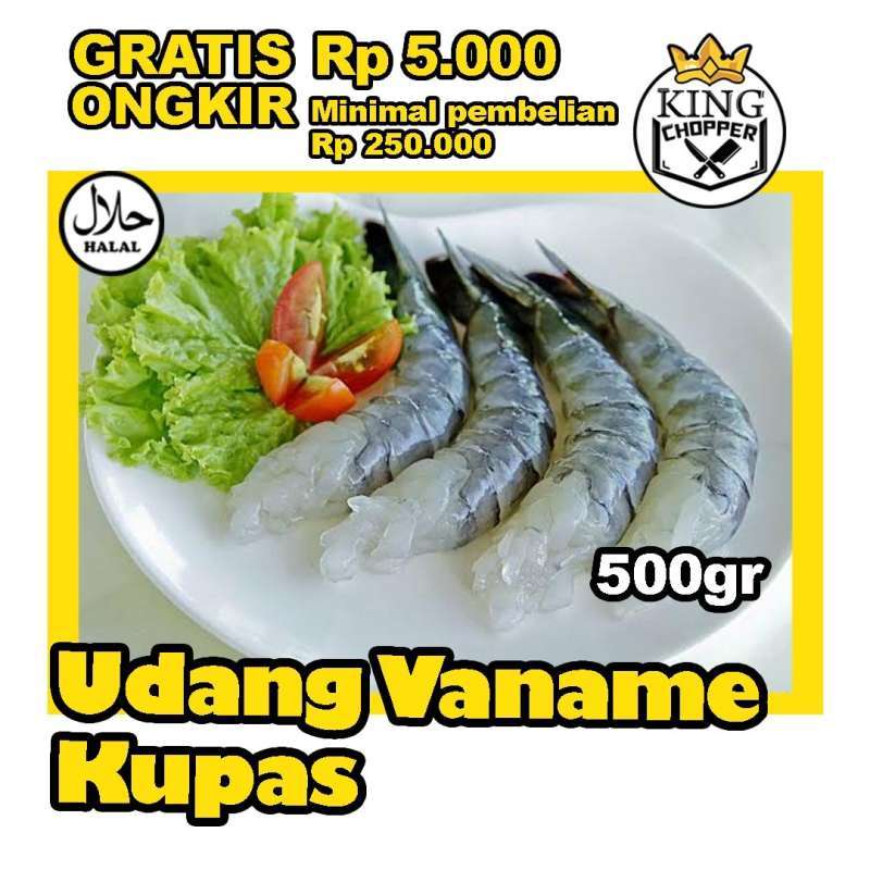 Jual UDANG KUPAS VANAME - SEAFOOD IKAN SEGAR FROZEN BEKU FRESH BERSIH ...