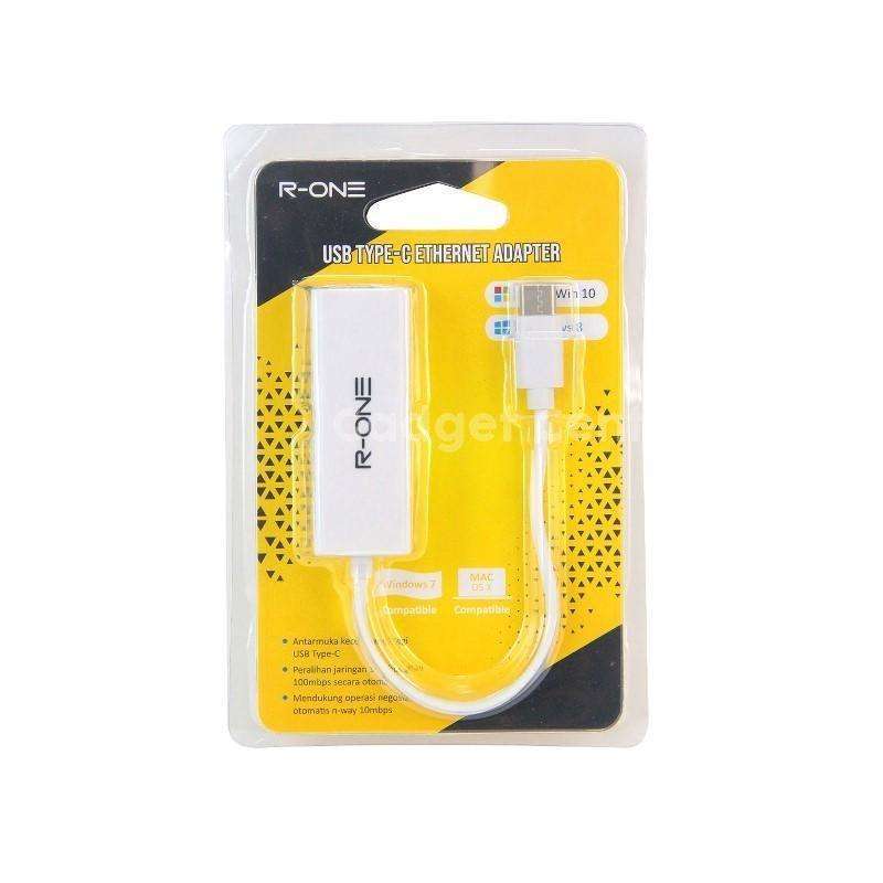 Jual R-one Usb Type-c Ethernet Adapter Di Seller Gadget-center ...