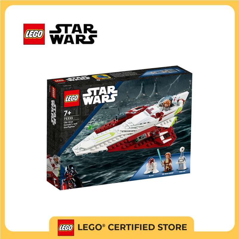 Jual LEGO 75333 STAR WARS TM Obi-Wan Kenobi’s Jedi Starfighter™ di ...