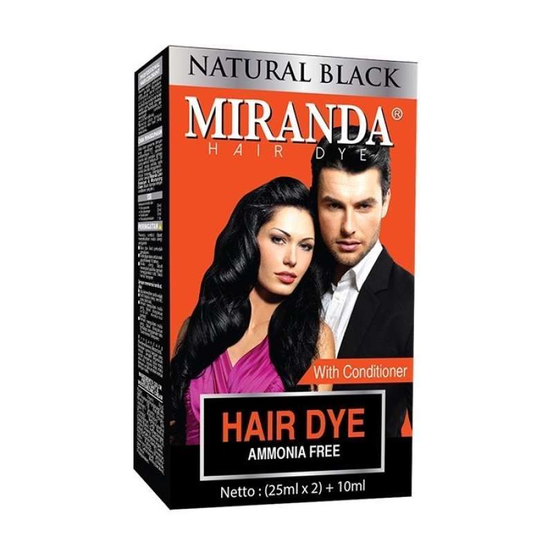 Miranda Natural Black Hair Dye Lengkap Harga Terbaru Juni 2024 | Blibli