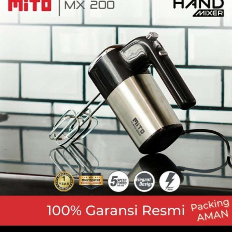 Jual Mito Hand Mixer MX-200 MX200 MX 200 di Seller Olebu Shop - Kab. Banyumas, Jawa Tengah | Blibli