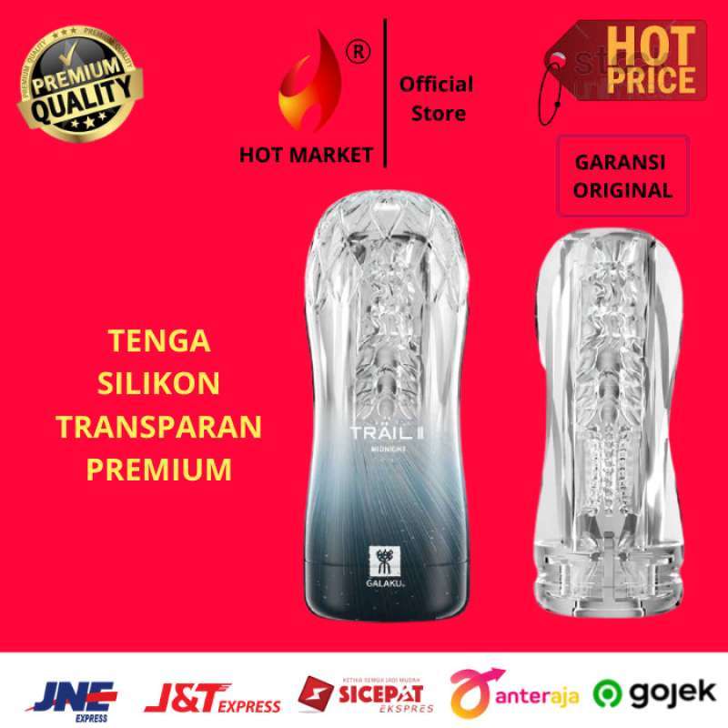 Promo tidak ada merk Tahun ini aja kak TENGA TRANSPARAN SILICONE ...