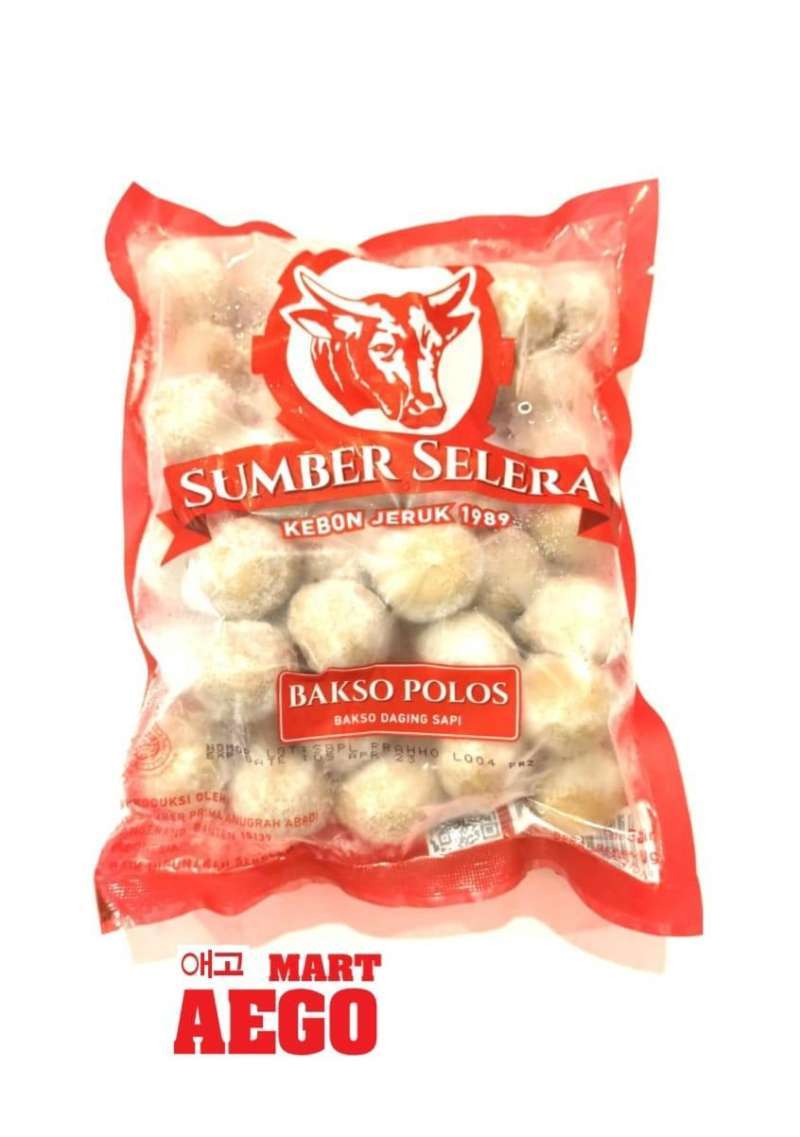 Jual SUMBER SELERA BAKSO POLOS 650 GR ISI 50 BUTIR di Seller ...