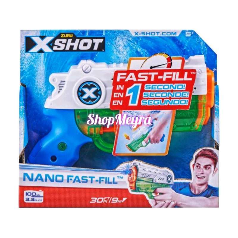 Promo Zuru XShot Nano Fast Fill Water Blaster Diskon 20% di Seller ...