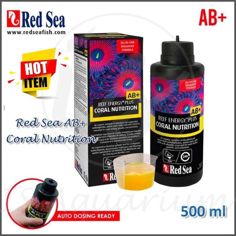 Jual Red Sea Reef Energy Ab+ 500Ml Makanan Coral Amino Carbohydrate ...