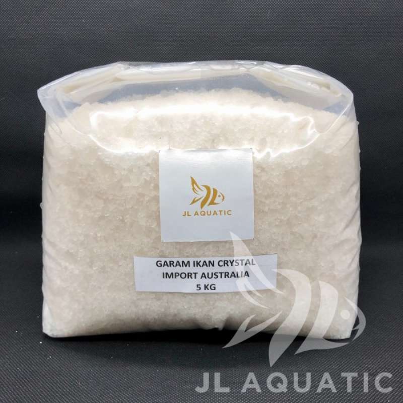 Jual Garam Ikan Kristal 5 Kg Import Australia Crystal Fish Salt Mineral ...