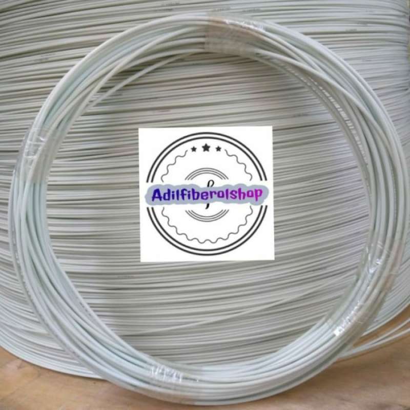 Promo Jeruji Fiber Putih Susu 4Mm Full Roll 1Kg Tanpa Putus Diskon 17% ...