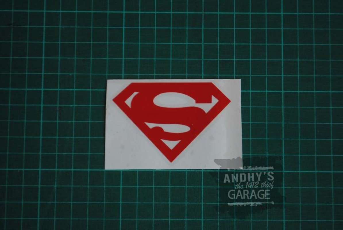 Jual Sticker / Stiker Superman 8x6cm di Seller Andhys Garage ...
