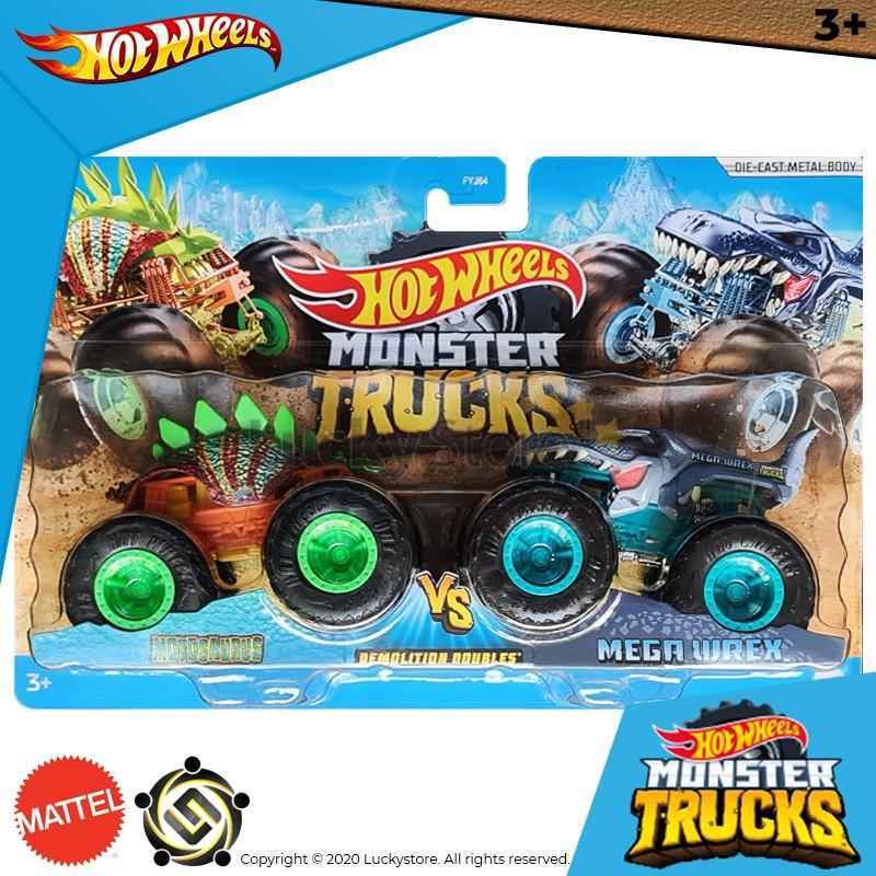 Jual Hot Wheels Monster Trucks - Motosaurus vs Mega-Wrex di Seller Luckystore Group - Cigondewah ...