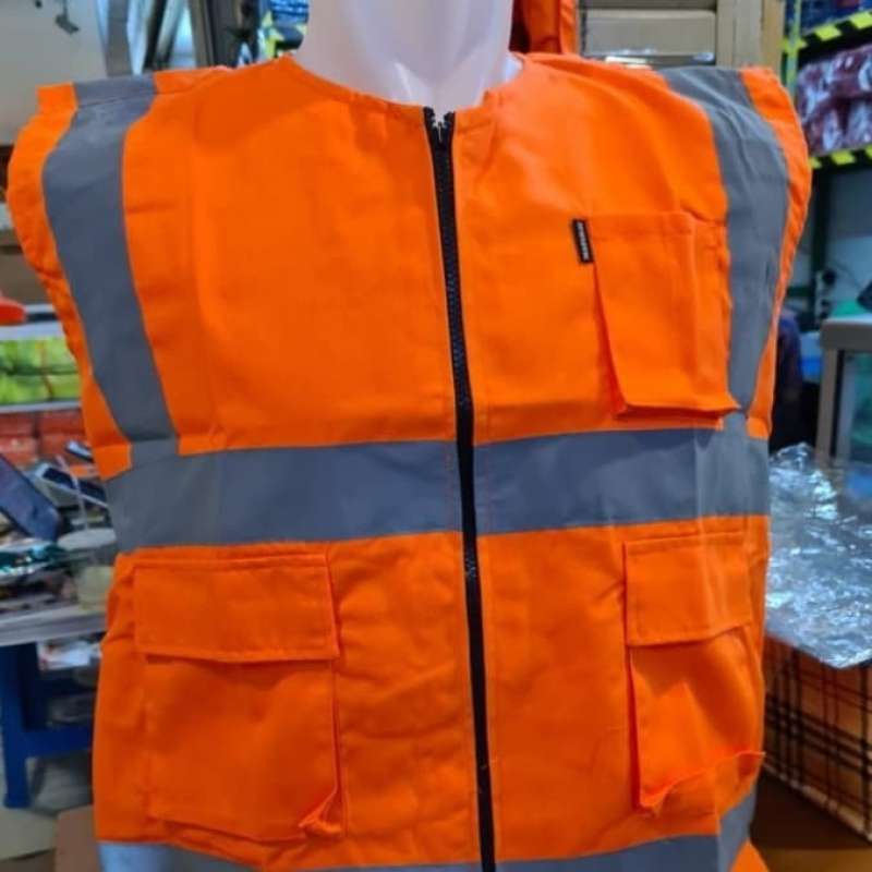 Jual Rompi Safety Untuk Kerja Proyek Bahan Drill di Seller Axie Store ...