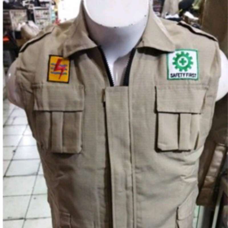 Promo rompi pln safety cream Diskon 23% di Seller Axie Store - Kelapa ...