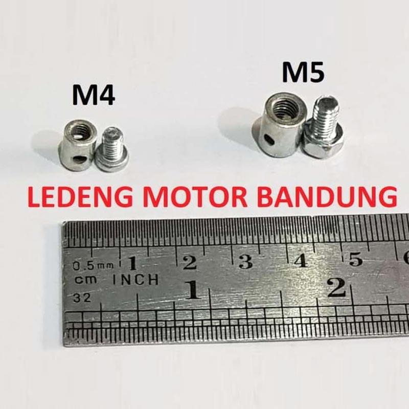 Jual Oem Nepel Kopling Gas M4-m5 Baut Drat Jepit Di Seller Ledeng Motor ...