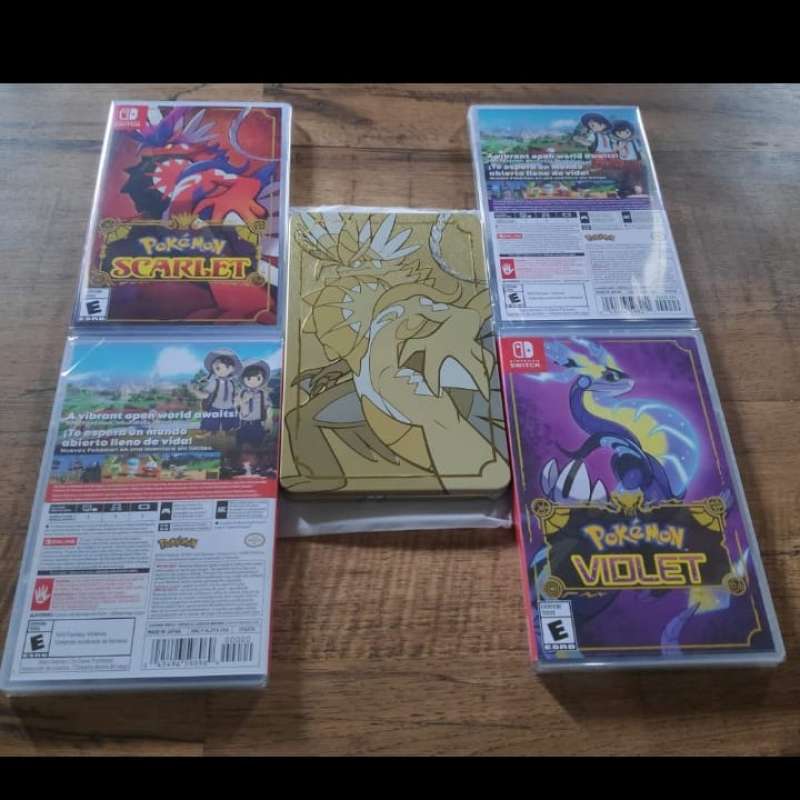 Jual NINTENDO SWITCH POKEMON SCARLET VIOLET USA PURE - SCARLET&VIOLET ...