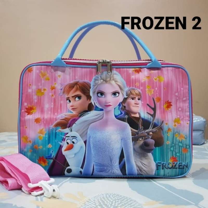 Promo TAS TRAVEL / KOPER BESAR ANAK - FROZEN Diskon 6% di Seller lancar ...