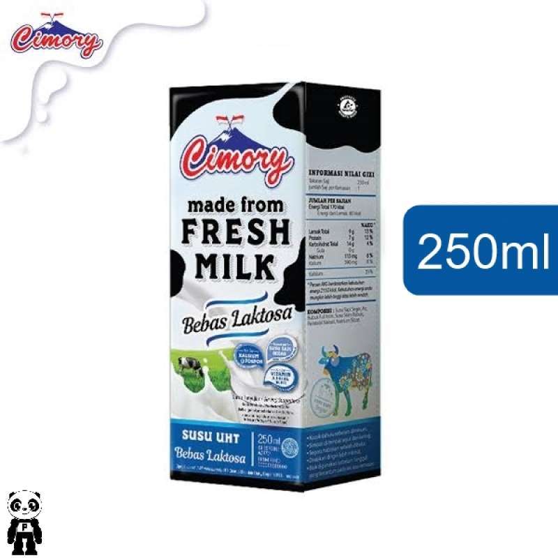 Promo Cimory Susu UHT Bebas Laktosa 250ml Lactose Free Milk Diskon 19% di Seller Panda Global ...