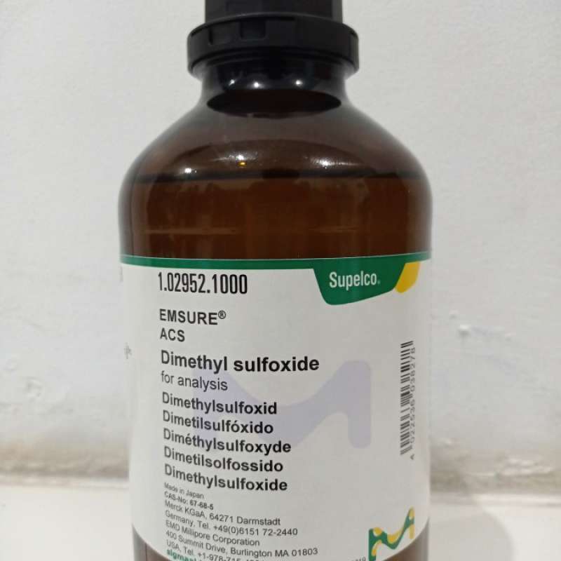 Jual Dimethyl Sulfoxide / DMSO / diimethylsulfoxid Merck Repack 100ml ...