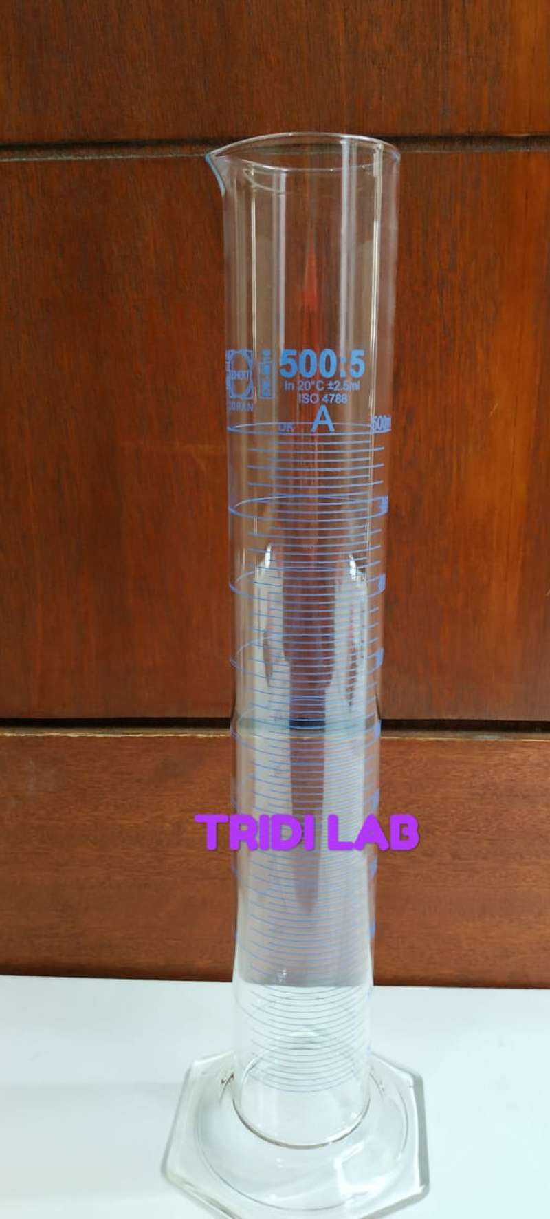 Jual Gelas Ukur Kaca Duran 500 Ml - Measuring Cylinder Class A Duran Di ...