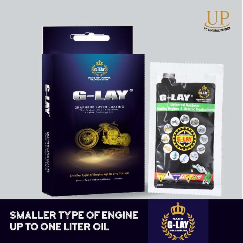 Promo Nano G-LAY Universal Restorer Motor Smaller Engines & Metallic ...