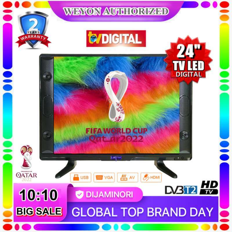 Promo Digital Tv Led Speaker 24 Special Edition Fifa World Cup 2022 ...