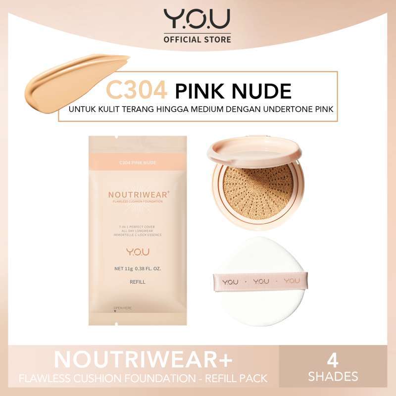 Jual You Noutriwear+ Flawless Cushion Foundation | Nourishing ...